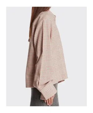 JIL SANDER Checked Button-down Shirt