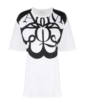 Alexander McQueen Printed Crewneck T-shirt