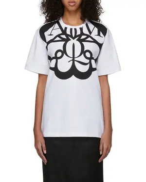 Alexander McQueen Printed Crewneck T-shirt