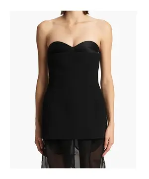 Khaite Ayla Strapless Top
