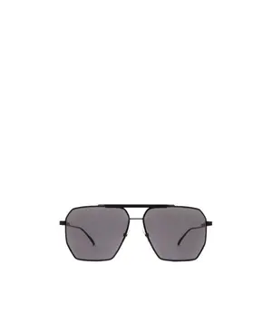 Bottega Veneta Geometric Border Sunglasses