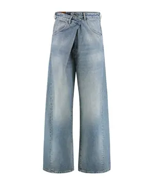 Darkpark Wide Leg Jeans For Men