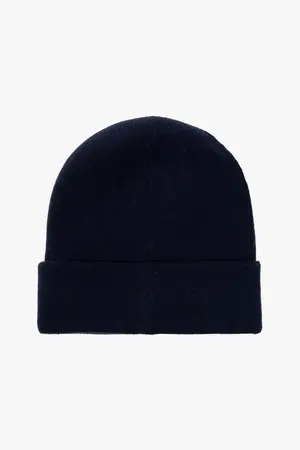 Alexander McQueen Logo Embroidered Beanie - Black