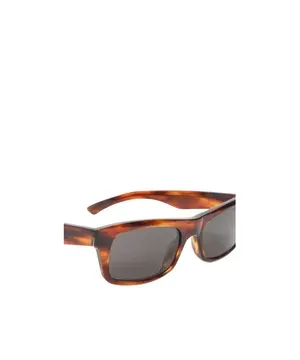 Balenciaga Rectangle Frame Sunglasses - Gray