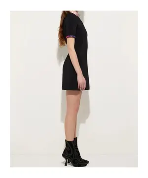 Emilio Pucci Short-sleeve Flared Dress With Printed Details
