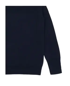 Burberry Long-sleeved Pullover With Round Collar And Knitting Details