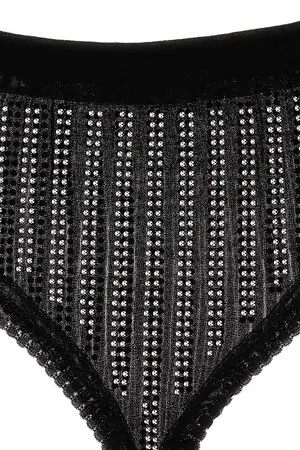 Rabanne Bead Embellished Stetched Briefs