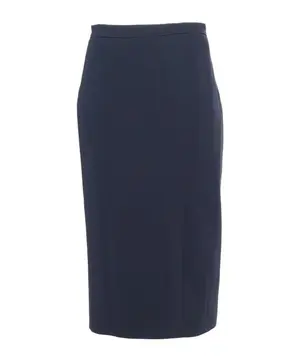 Max Mara Skipper High Waist Midi Skirt - Black