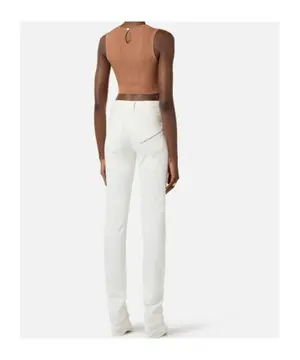 Elisabetta Franchi Jewel Padlock Jeans