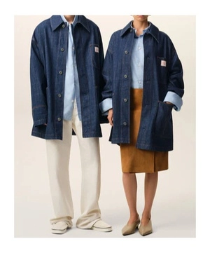 AMI Paris Heritage Label Worker Jacket