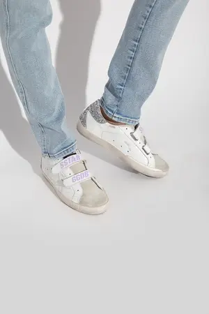 GOLDEN GOOSE Superstar Sneakers With Glitter Detail