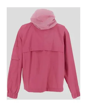 K-WAY Zip-up Hooded Jacket - Red