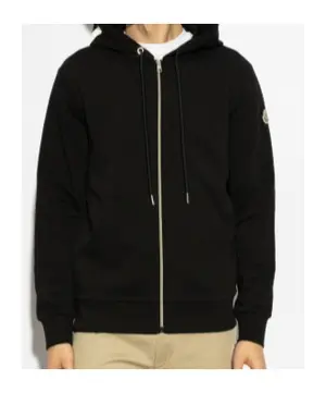 Moncler Zip-up Hooded Cardigan