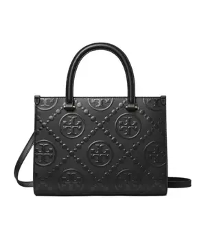 Tory Burch T Monogram Embossed Tote Bag