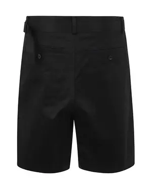 Sacai Wide-leg Belted Cotton Chino Shorts