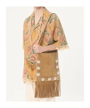 Valentino Garavani Apres L'hiver Print Bowling Shirt