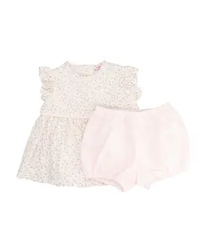 IL GUFO Floral Print Shorties Set - Pink