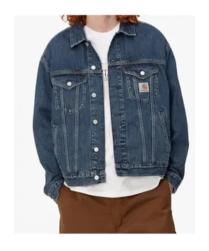 Carhartt Work In Progress Helston Denim Jacket - Blue