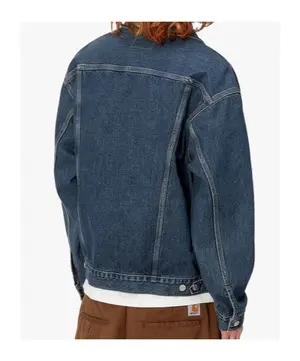 Carhartt Work In Progress Helston Denim Jacket - Blue