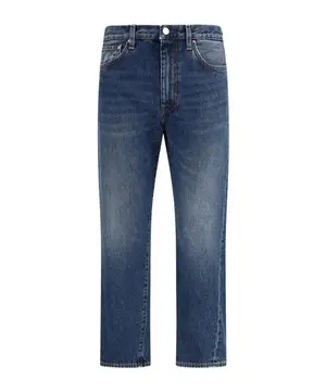 TOTEME Washed-effect Twisted-seam Jeans