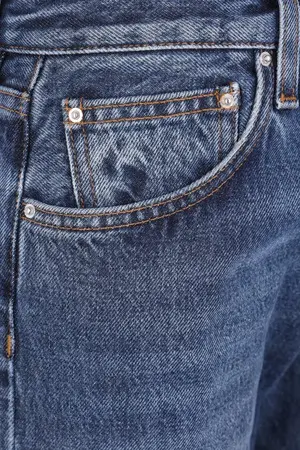 TOTEME Washed-effect Twisted-seam Jeans