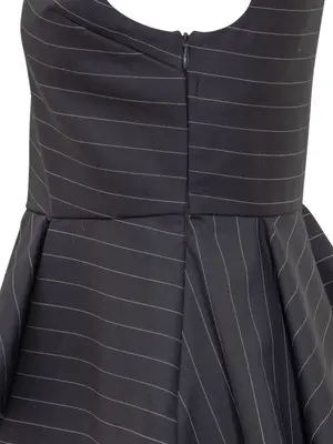 J.W.ANDERSON Pinstriped Peplum Top