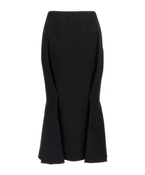 Prada High-waist Belted Skirt