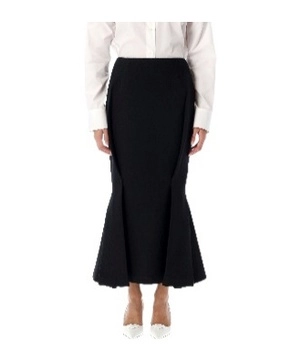 Prada High-waist Belted Skirt