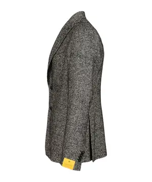 Tagliatore Textured Two-button Blazer - Black