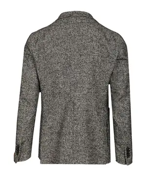 Tagliatore Textured Two-button Blazer - Black