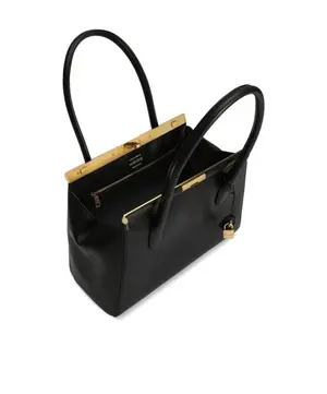 Dolce & Gabbana Marlene Turn-lock Handbag - Black