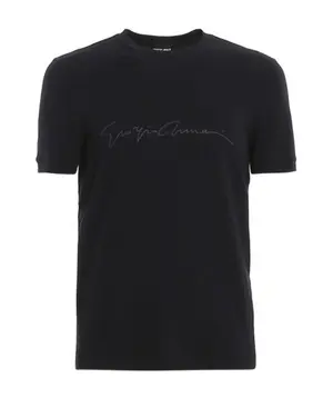 Giorgio Armani Crewneck T-shirts For Men