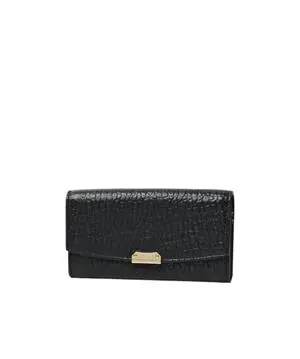 Burberry Logo Long Purse - Black