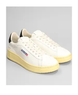AUTRY Lace-up Casual Sneakers - White