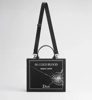 Dior Medium Book Tote - Black