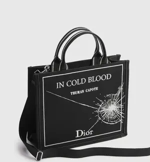 Dior Medium Book Tote - Black