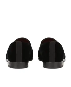 Dolce & Gabbana Dg Logo Plaque Slip-on Loafers