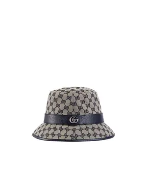 Gucci Double G Bucket Hat - Gray