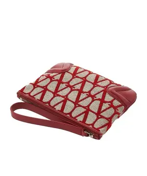 Valentino Garavani Logo Clutch