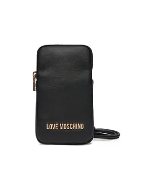 Moschino Shoulder Wallet - Black