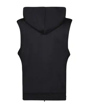 GIUSEPPE ZANOTTI Hooded Gilet With Zipper Opening