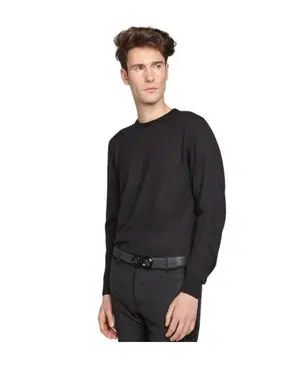 FERRAGAMO Gancini Reversible Belt - Black