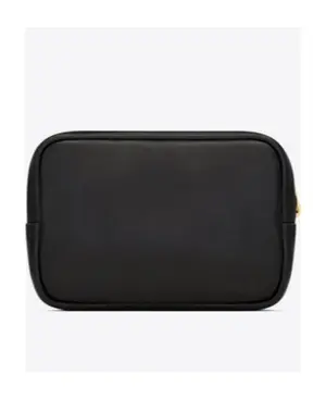 Saint Laurent Calypso Logo Plaque Mini Cosmetic Pouch