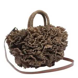 IBELIV 3d Decoration Handbag - Darktea