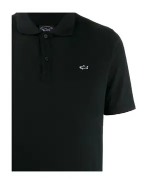PAUL  SHARK Short Sleeve Logo Polo Shirt