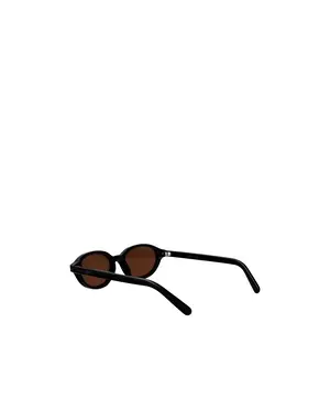 MAISON MARGIELA Oval Sunglasses - Brown