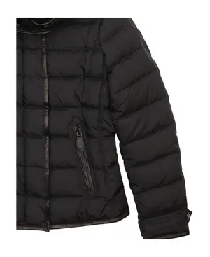 Burberry Hooded Down Jacket With Zip Up