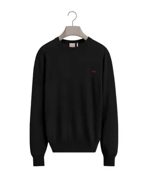 Dior Embroidered Crew Neck Sweater