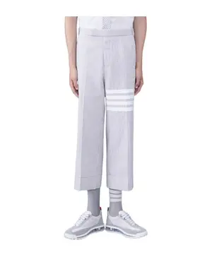 Thom Browne 4-bar Striped Tailored Trousers