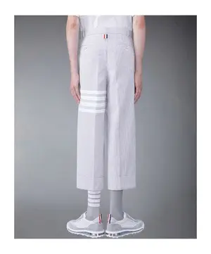 Thom Browne 4-bar Striped Tailored Trousers